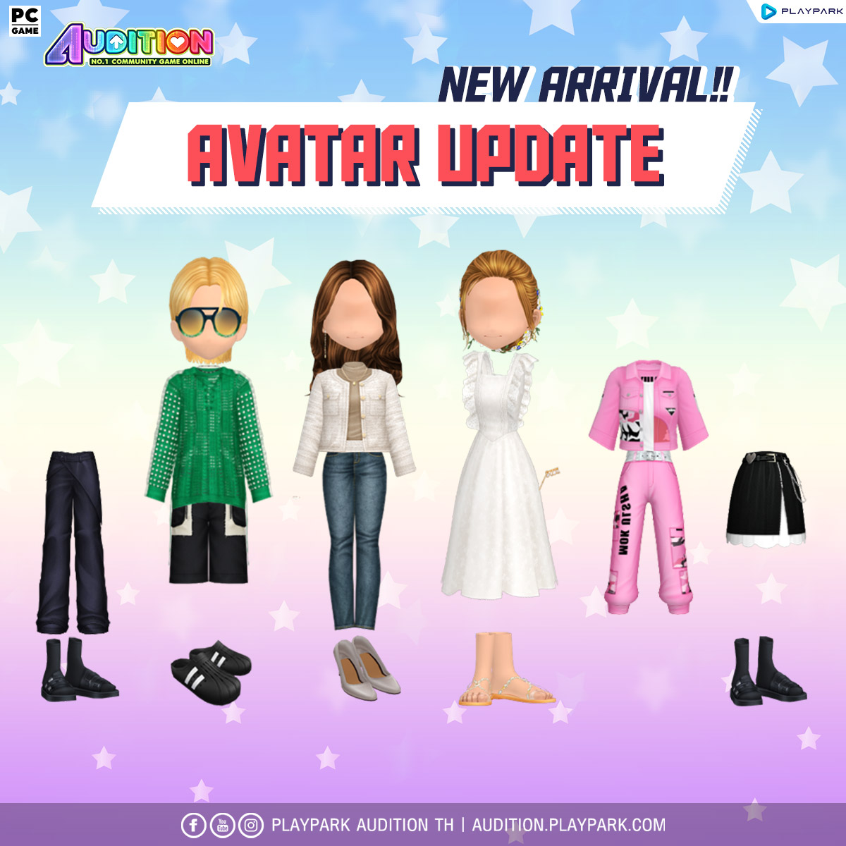 PATCH UPDATE 24 เมษายน : เพลงใหม่, Avatar lock system และไอเทมใหม่ ...